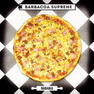 Baraka Pizzas: Pedidos a domicilio y a recoger